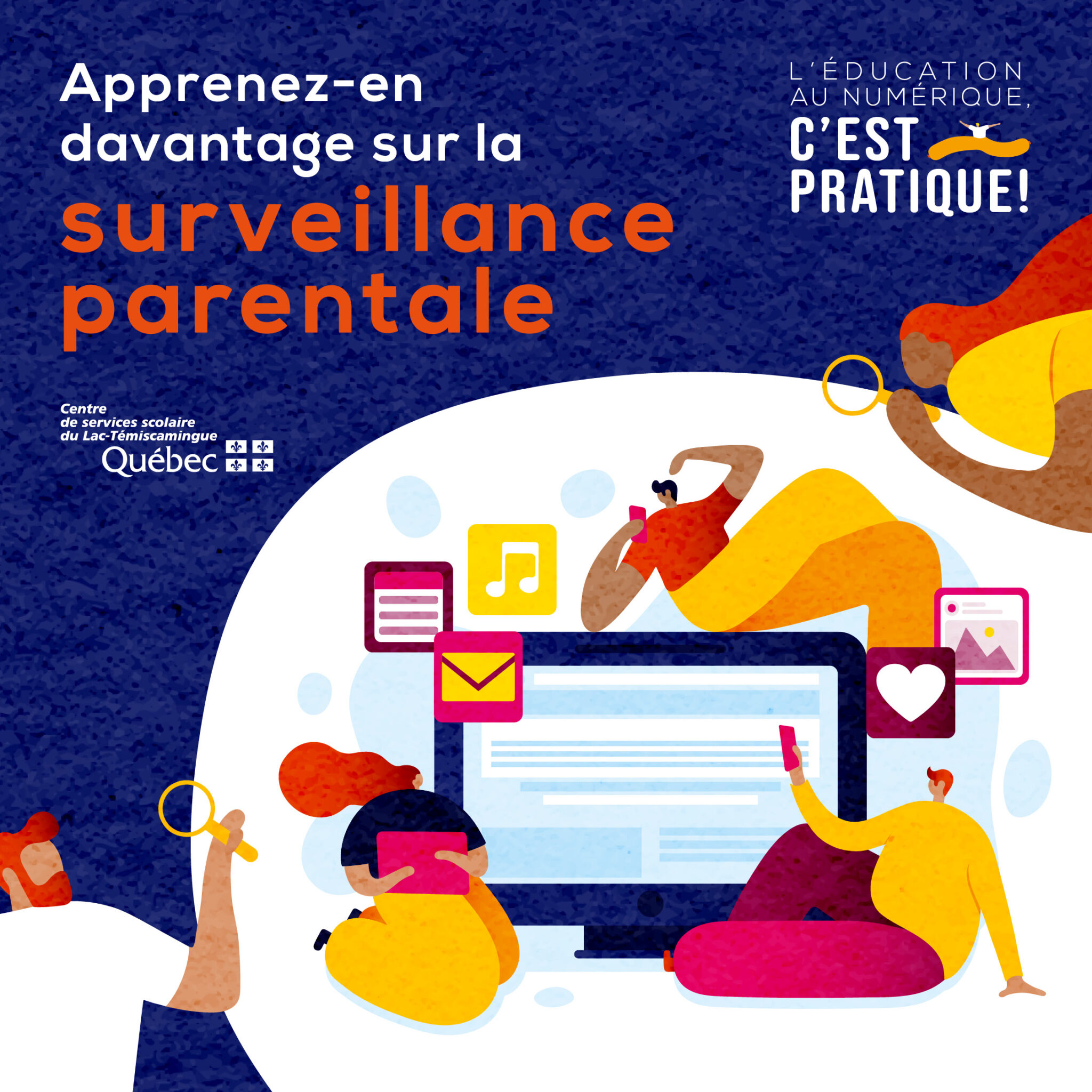 Campagne De Sensibilisation Sur La Citoyenneté à Lère Du Numérique